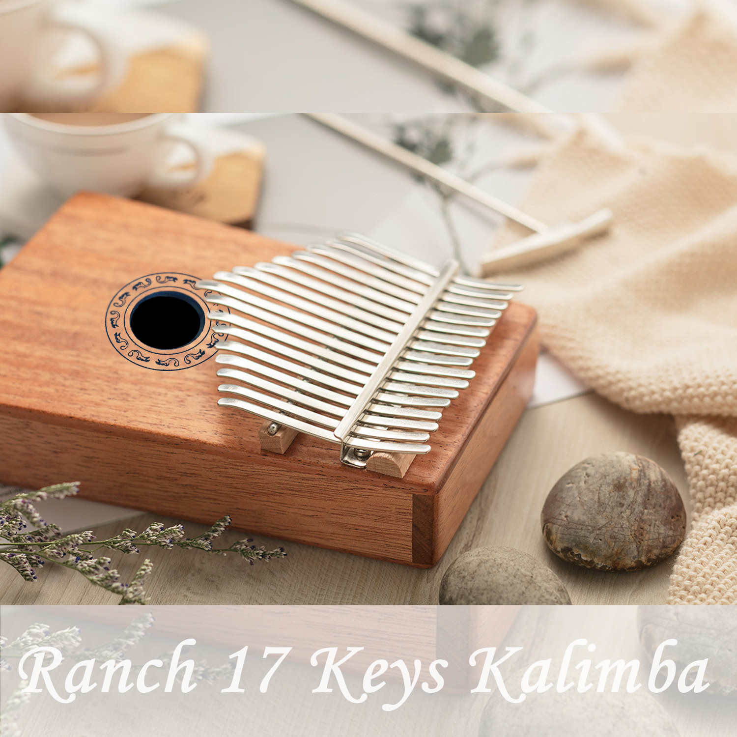 Ranch 17 keys Kalimba thumb piano FOR SALE!