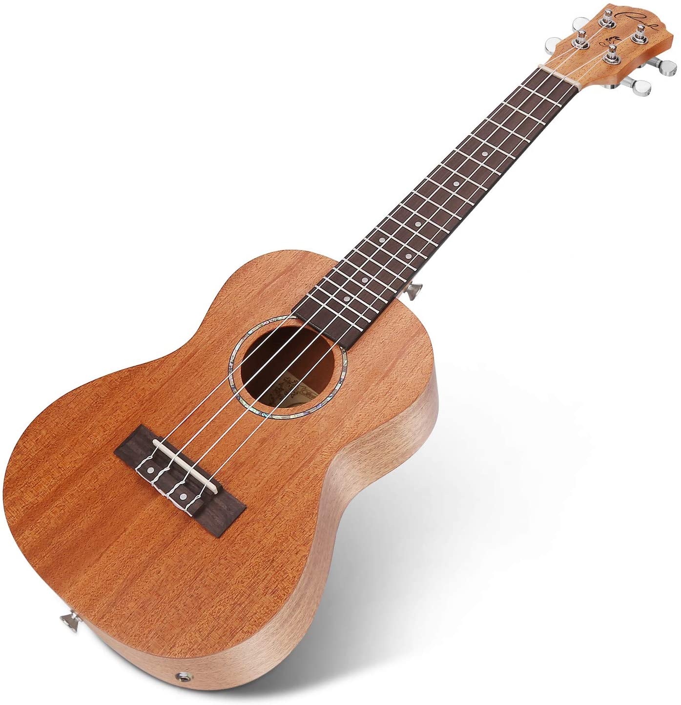 Solid Electric Concert Ukulele w/EQ For Beginner, 23 inch