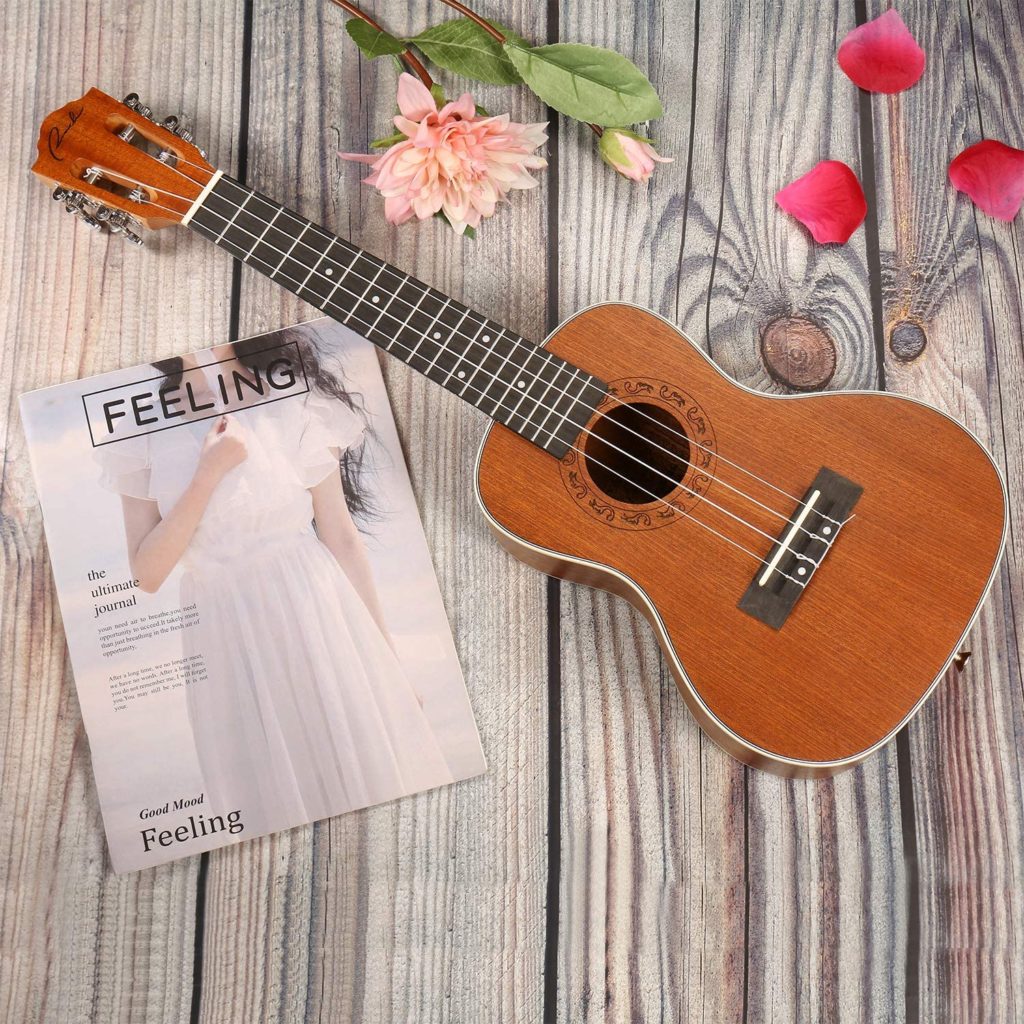 Concert Ukulele 23 inch Classic Ukelele Instrument Kits