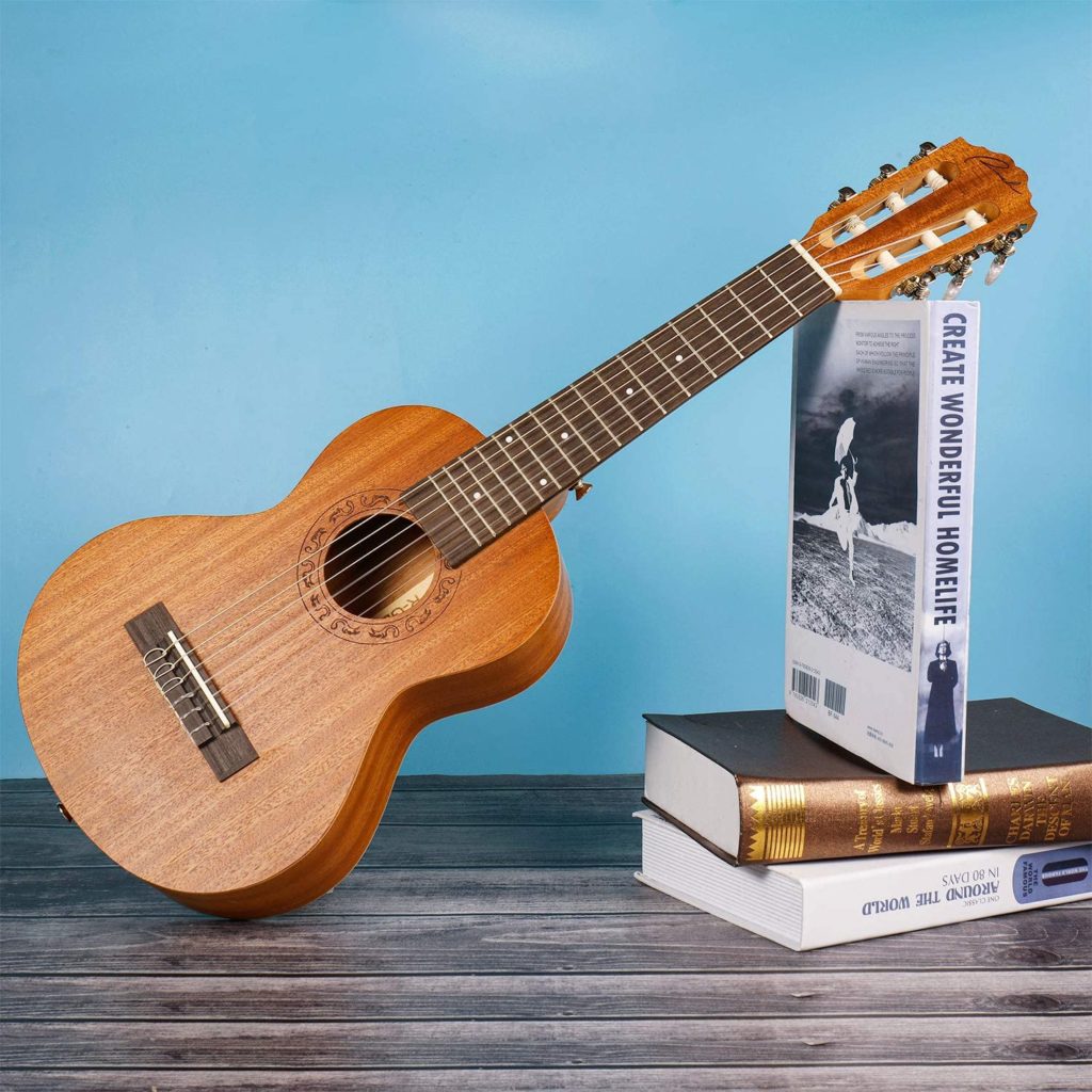 Guitalele Acoustic 28 inch Professional 6 Strings Small Guitar