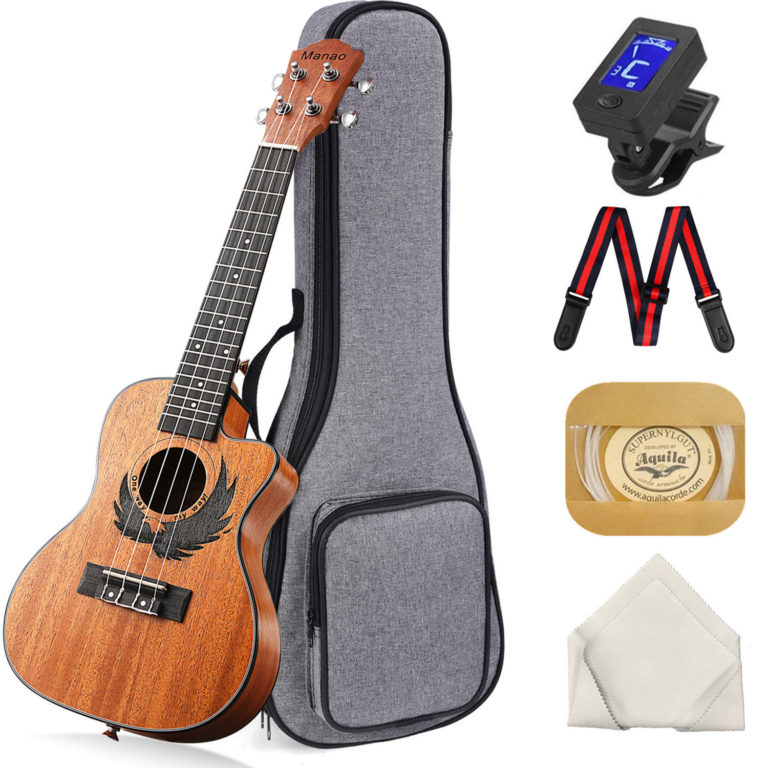 Eagle Cutaway Concert Ukulele For Adults Beginner ukelele
