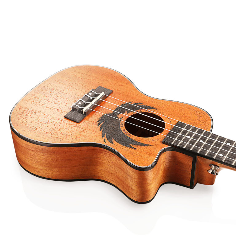 Eagle Cutaway Concert Ukulele For Adults Beginner ukelele
